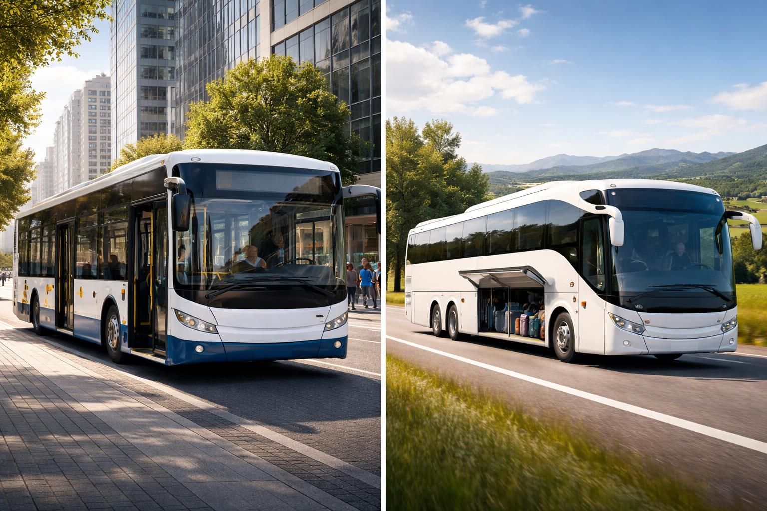Bus urbain vs interurbain : quelles différences